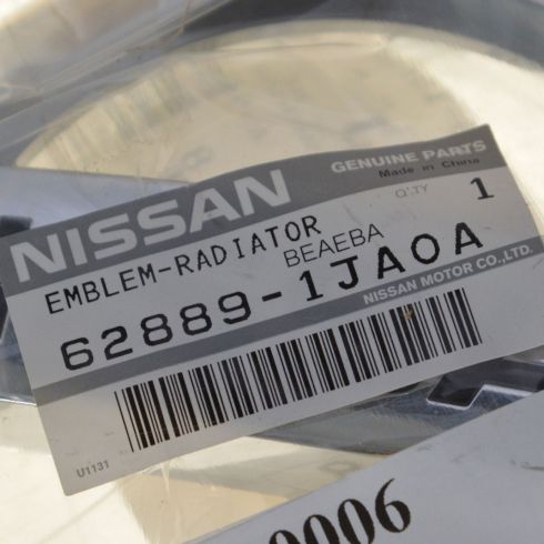 Nissan Altima Quest Rogue Front Nameplate Nissan OEM 628891JA0A