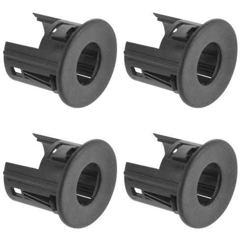 Chevrolet Rear Bumper Mounted 4 Piece Parking Assist Sensor Bezel Set ...