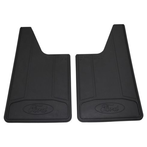 2011-16 Ford Front Splash Guard 2 Piece Set Ford OEM CL3Z-16A550-J
