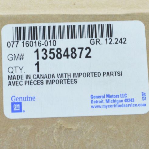 Liftgate Lock Actuator General Motors OEM 13584872