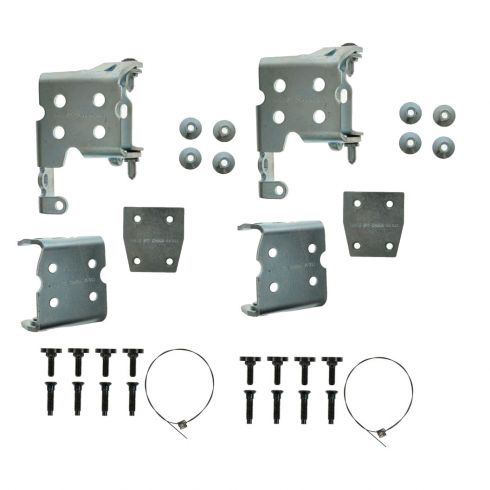 Dorman Front Upper Lower Door Hinge Repair Kit LH Side Pair for GMC ...
