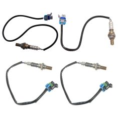 4 Piece O2 Oxygen Sensor Set TRQ OSA60246