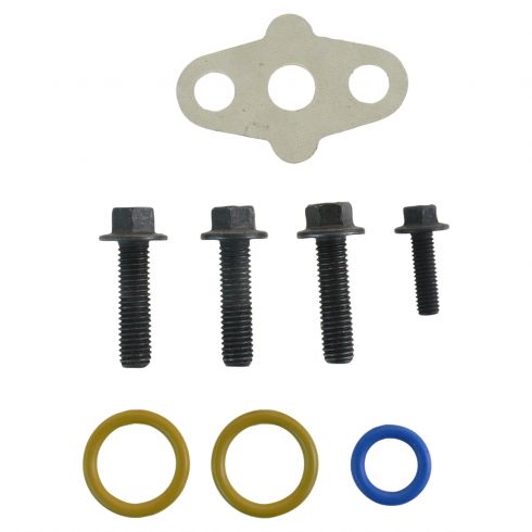 Ford Turbocharger Hardware & Gasket Kit Ford OEM 3C3Z-9T514-AG - FDEGS00009