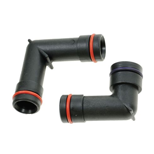 Chevrolet Buick Pontiac Olds Upper & Lower Heater Hose Elbow 2 Piece ...