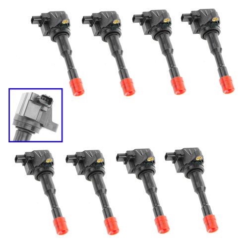 2006-11 Honda Civic 8 Piece Ignition Coil Set TRQ