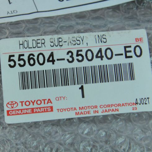 Toyota 4Runner Corolla Rear Console Mounted Cup Holder Toyota OEM 55604 ...