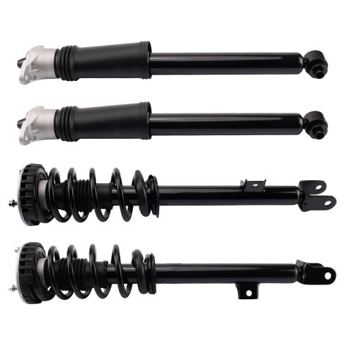 Hyundai Genesis Front & Rear 4 Piece Complete Strut Assembly & Shock ...